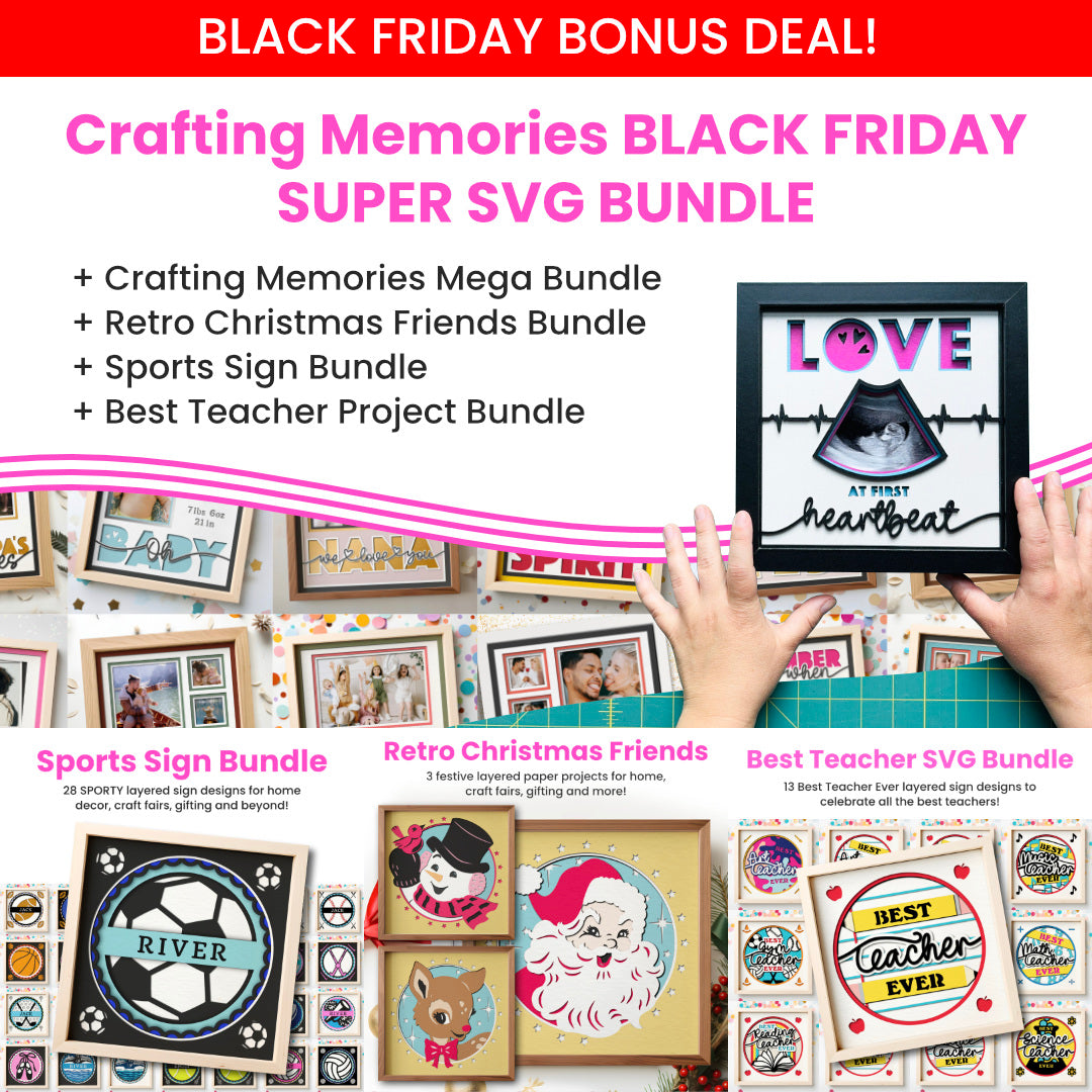 Crafting Memories SVG Mega Bundle – CraftyCatSVG