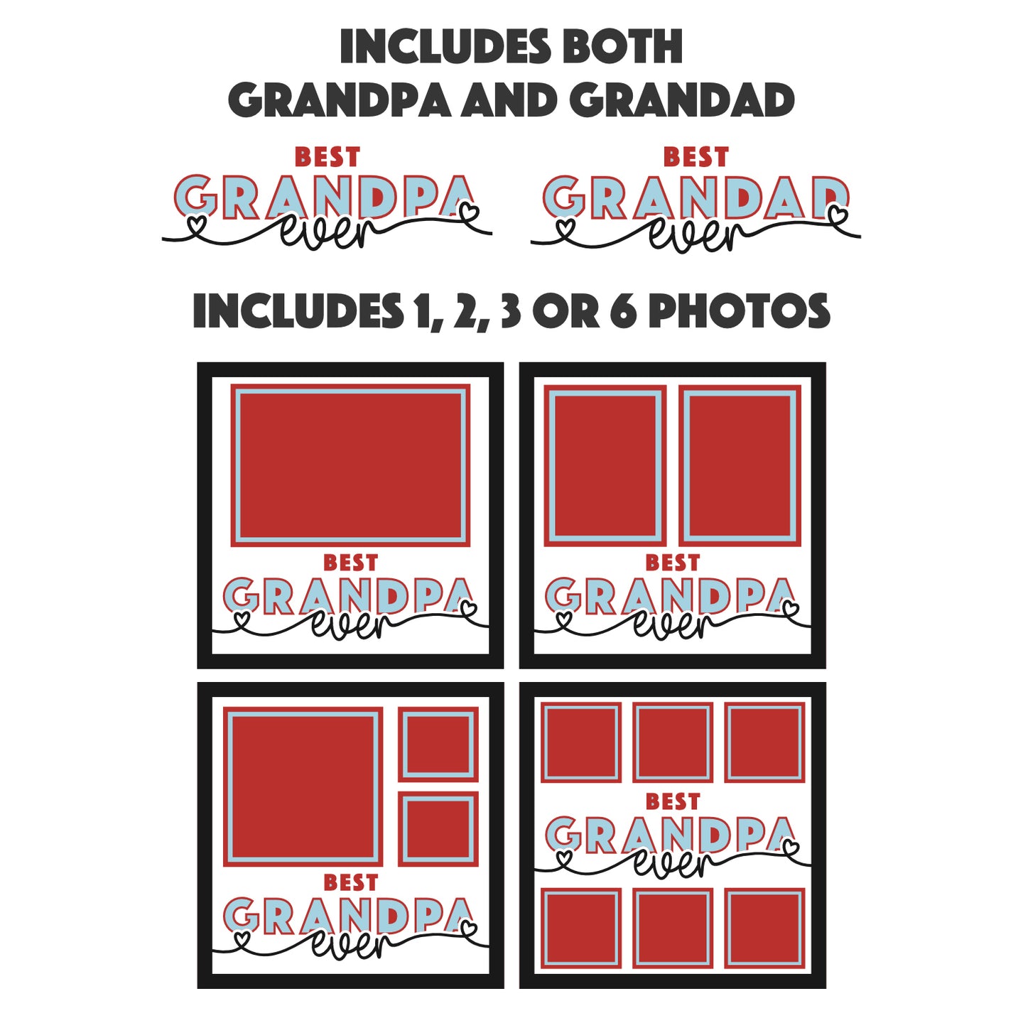 Best Grandpa Ever Picture Frame Shadow Box Project (includes Grandad ...