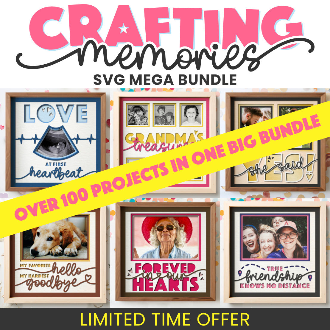 Crafting Memories SVG Mega Bundle – CraftyCatSVG